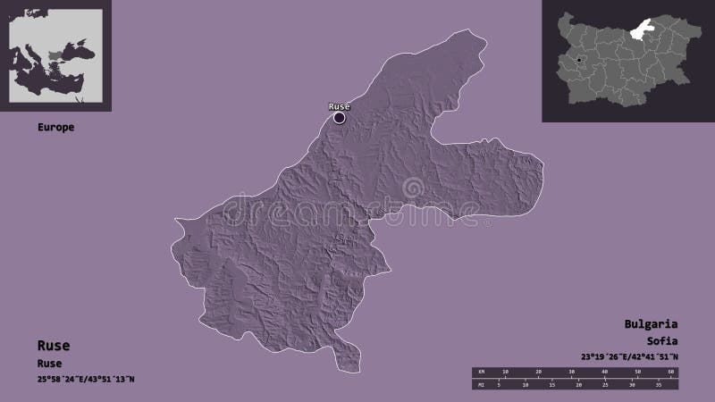 Ruse, Province of Bulgaria,. Previews. Administrative Stock ...