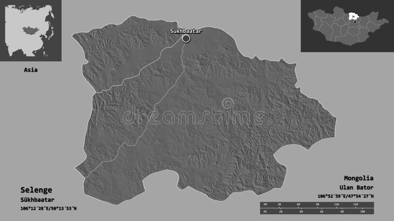 Selenge, Province of Mongolia,. Previews. Administrative Stock ...