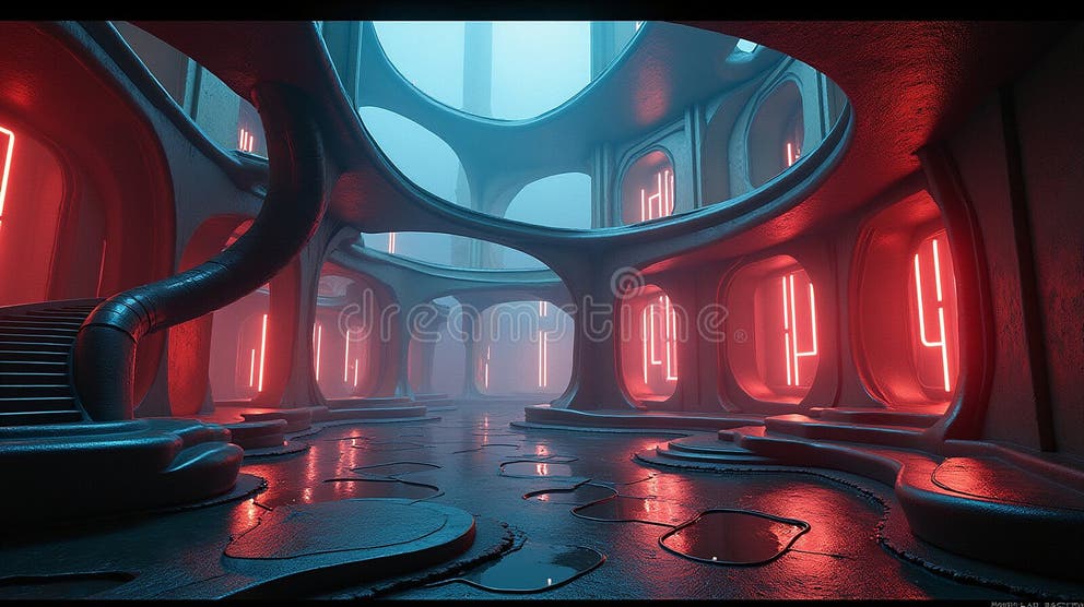 Shape Shifter: a Surreal Symphony of Forms Stock Illustration - Illustration of manipulation ...