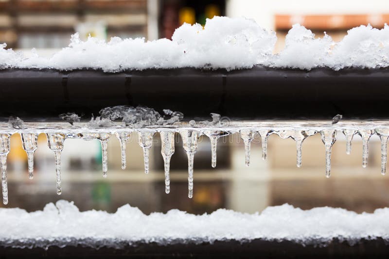 Shape of snow melting stock image. Image of drop, outdoor - 141869943