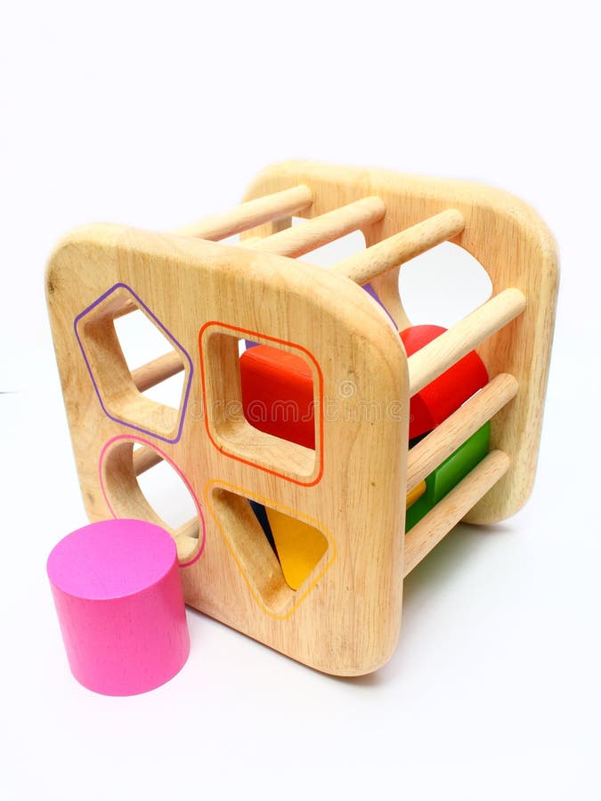 Shape sorter toy stock image. Image of isolated, shape - 11110447
