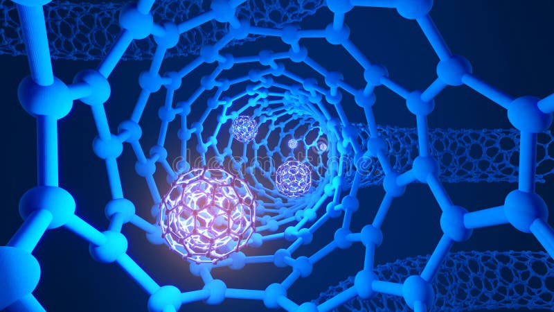 Blue Nanostructures Stock Illustrations – 3 Blue Nanostructures Stock ...