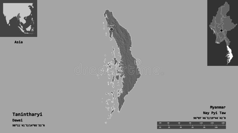 Tenasserim Map Stock Illustrations – 62 Tenasserim Map Stock ...