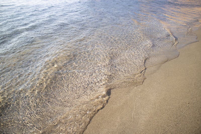 The Shape and the Transparency of the Sea Waves Stock Photo - Image of ...