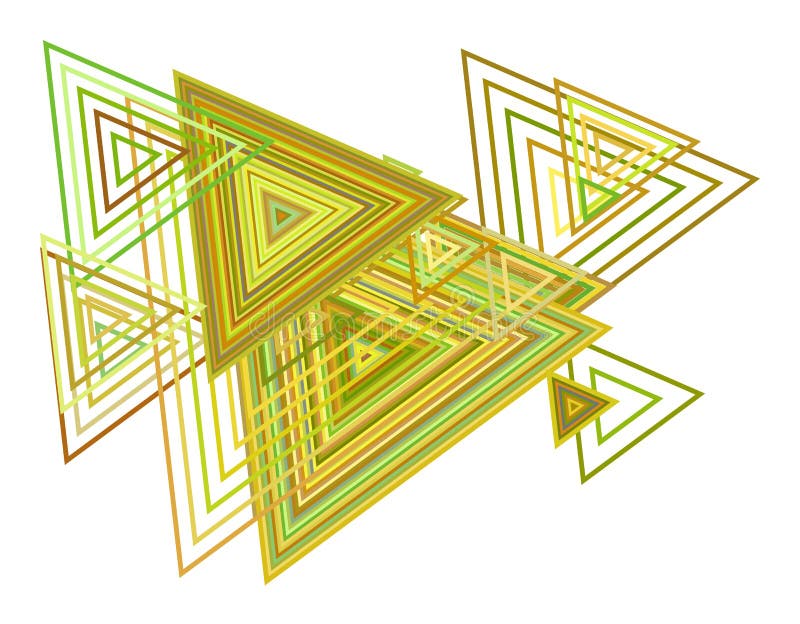 Shape of Triangle, Abstract Geometric Background Pattern. Repeat ...