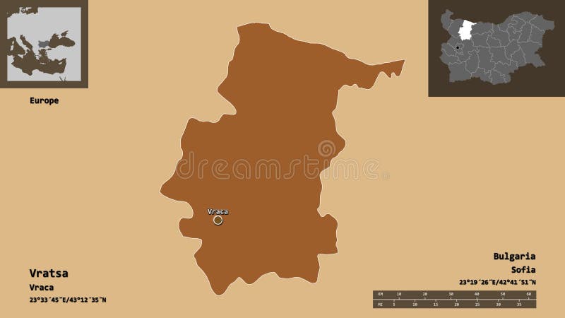 Vratsa, Province of Bulgaria,. Previews. Pattern Stock Illustration ...