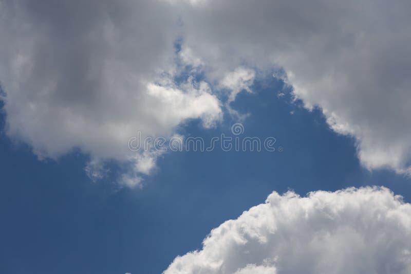 Shaped Clouds in the Sky stock image. Image of ocean - 322654771