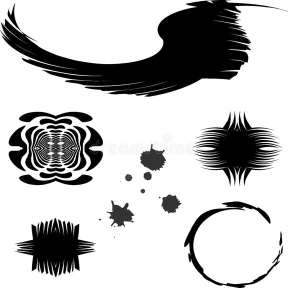 Editable Black Shapes Stock Illustrations – 4,022 Editable Black Shapes ...