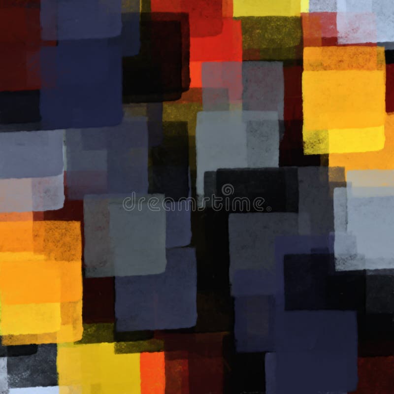 Shapes and colors stock illustration. Illustration of layer - 15897855