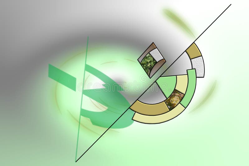 Shapes and Colors, Abstract Computer Art Created Manually Stock ...