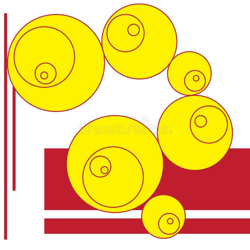 Shapes Coming Together - 27 Stock Illustration - Illustration of line ...