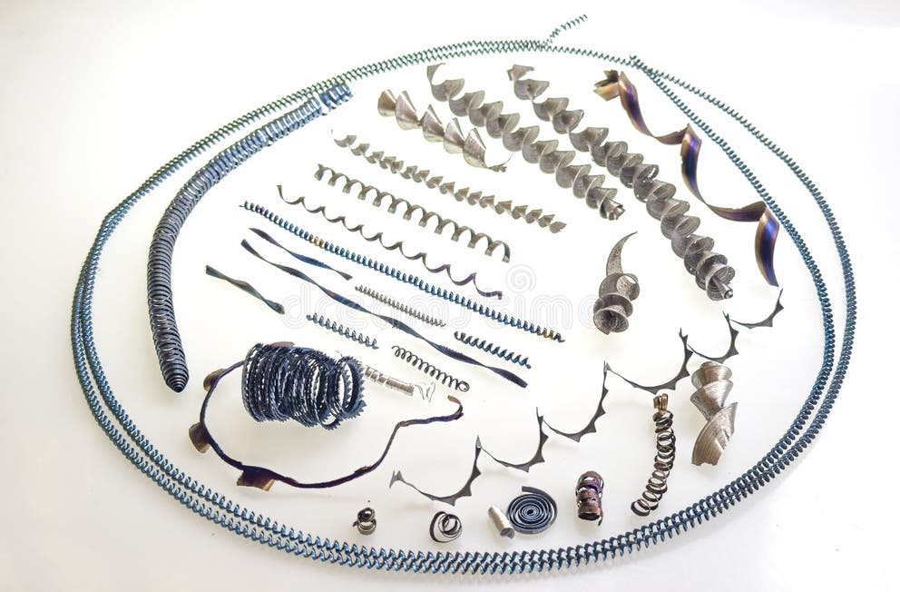 Shapes of Inert Materials Extracted from Metals Processed with a CNC ...