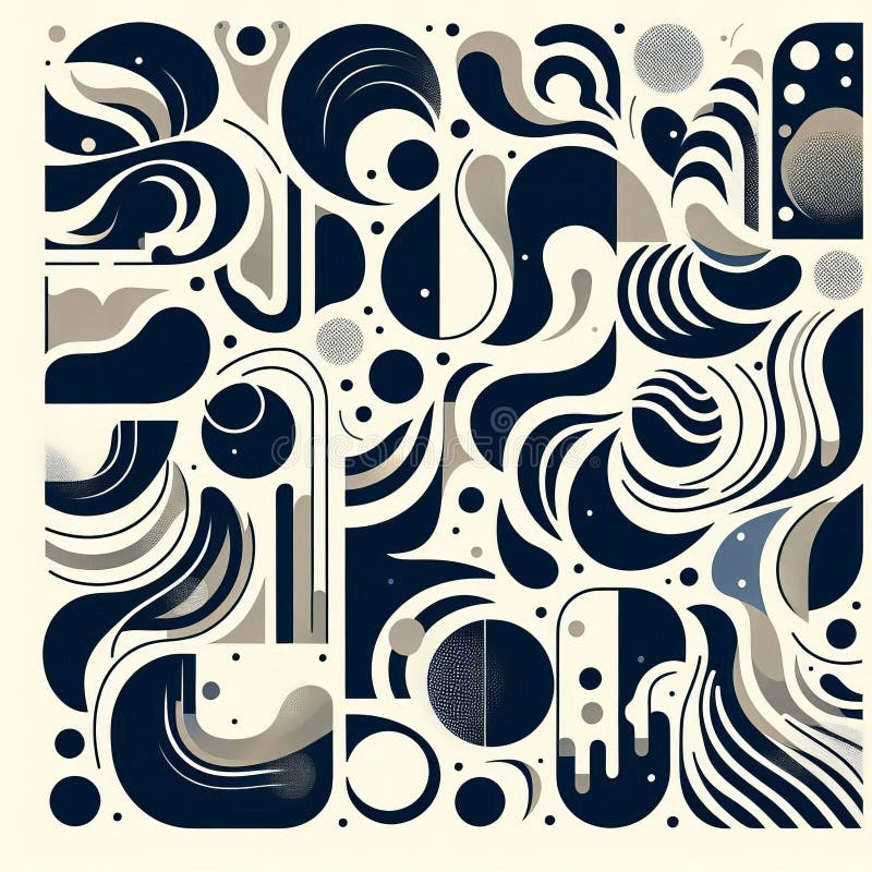 Abstract Shapes Irregular Shapes Organic Shapes Negative Space S Stock ...