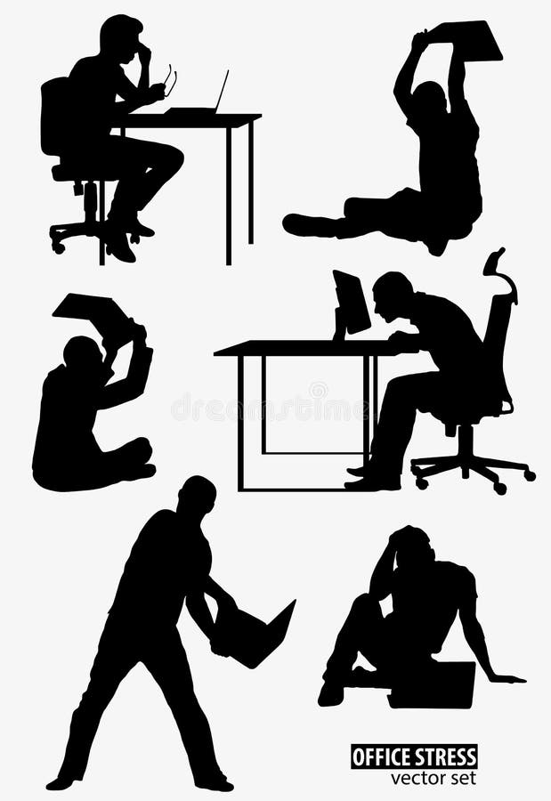 3d man under stress stock illustration. Illustration of forgot - 267136633