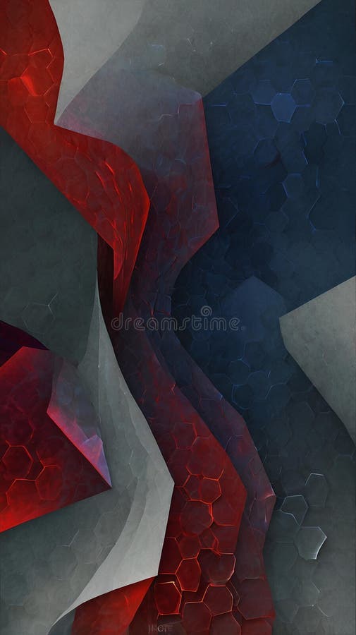 Shapes Shifting in a Slow Spiral Stock Illustration - Illustration of ...
