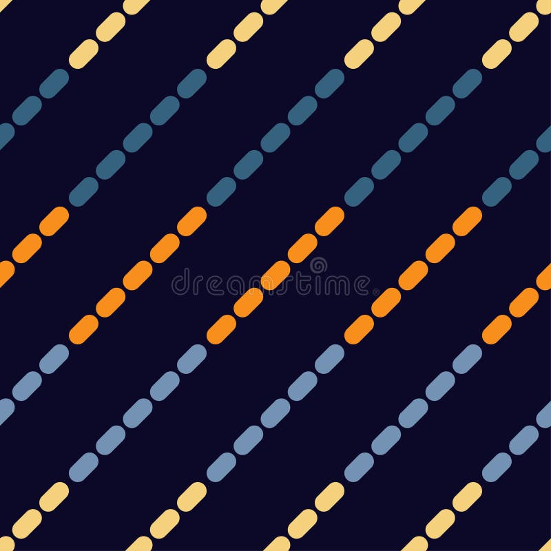 The Shapes of Stripes and Dashes. Trendy Seamless Pattern Designs ...