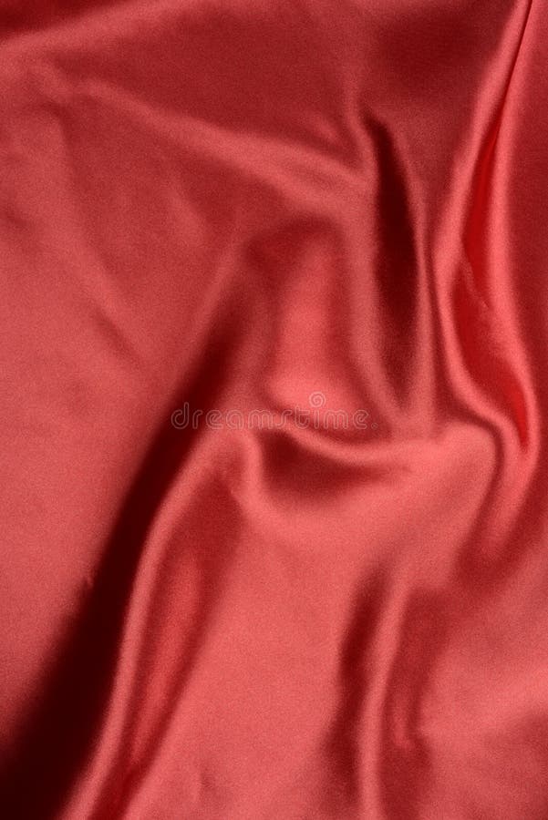 Shapes and Volumes in a Red Fabric Stock Photo - Image of abstract ...