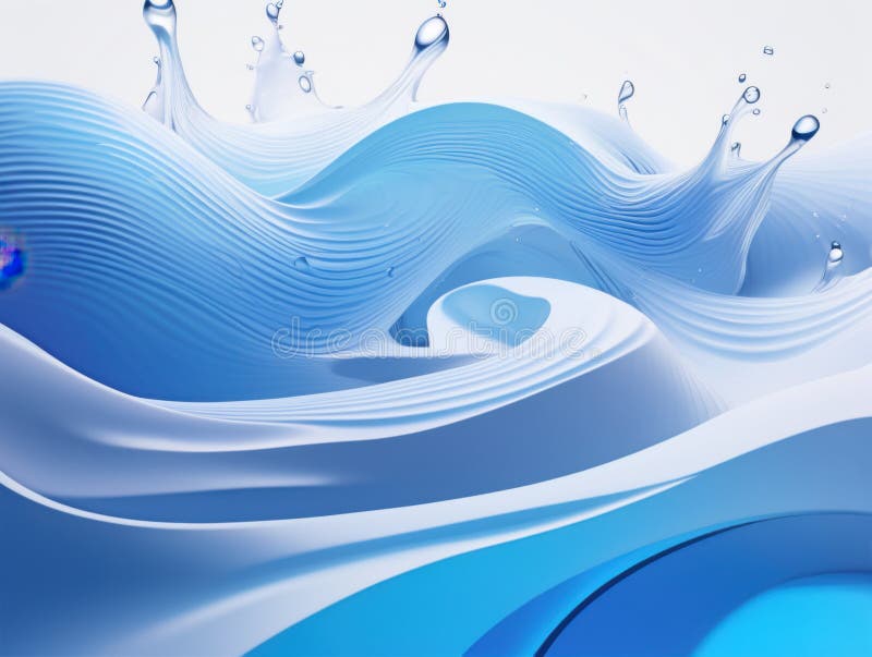 Shapes of the Water stock illustration. Illustration of abstract ...