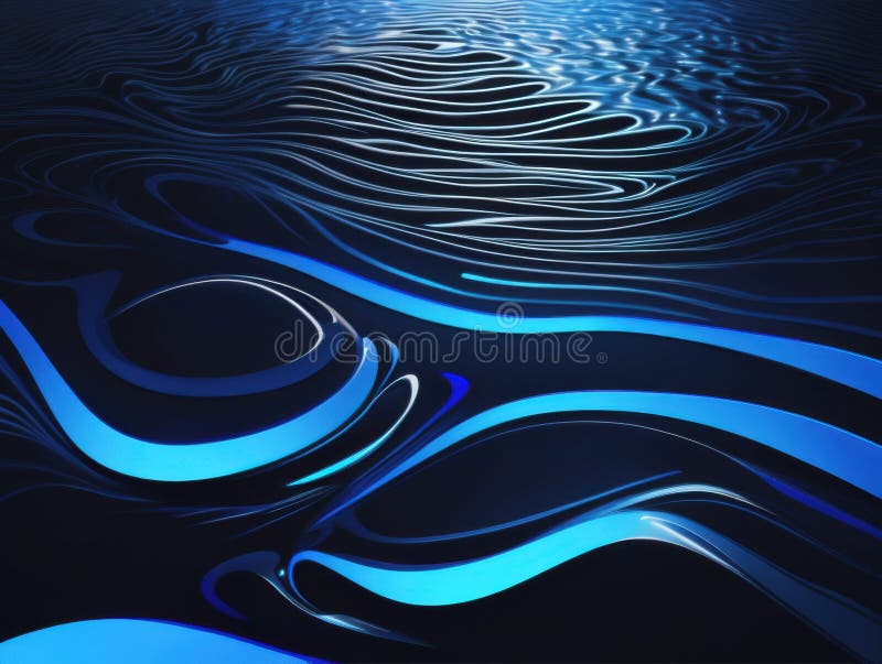Shapes of the Water stock illustration. Illustration of curve - 366249420