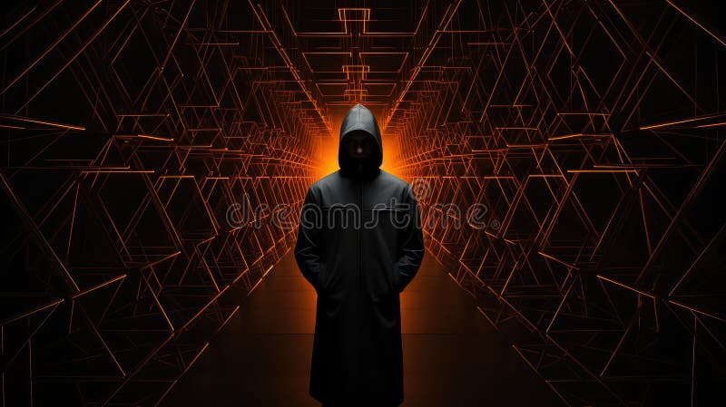 Shapes worker black stock illustration. Illustration of structure ...