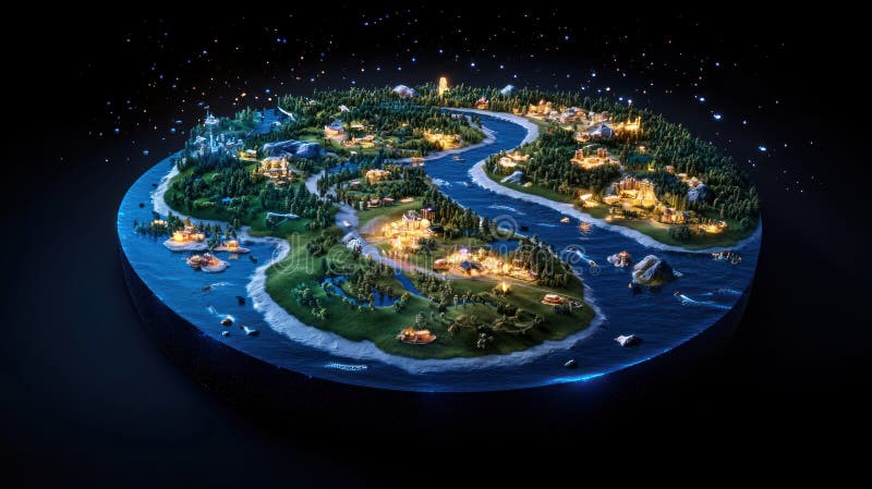 Shaping River Systems: Interactive Ecosystem Diagram of Land Use, Water ...