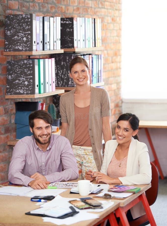 Shaping Their Next Campaigne. Young Creative Professionals Working in ...