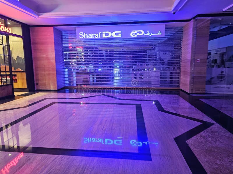 Sharaf Dg Store in Mall of the Emirates Editorial Photography - Image ...