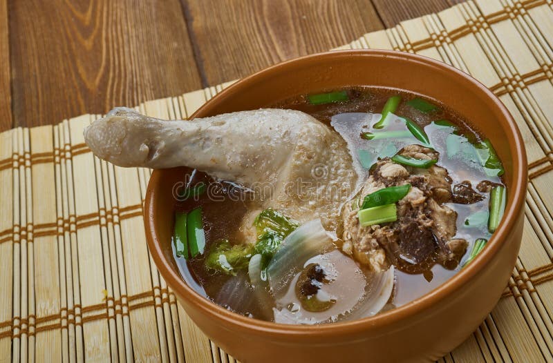 Sharba Libiya Bil Dajaj photo stock. Image du assiette - 103874332