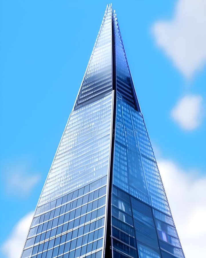 The Shard illustration stock illustration. Illustration of landmark ...