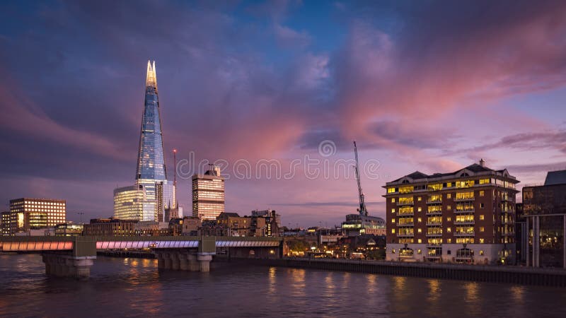 The Shard in London editorial stock image. Image of jack - 161533144