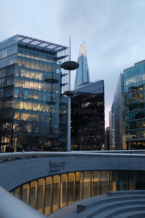 Modern Urban Landscape Featuring Glass Office Buildings in the ...