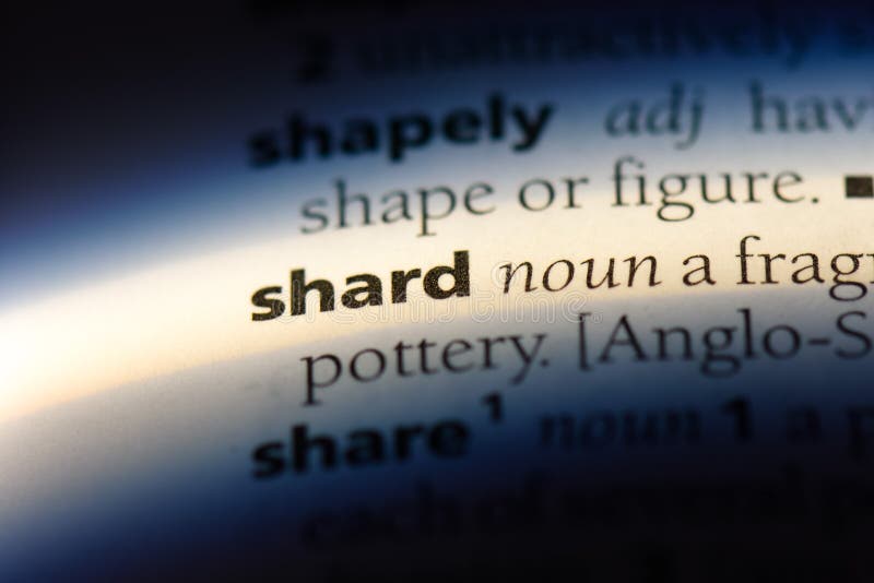 Shard stock photo. Image of book, shard, isolated, info - 126618626