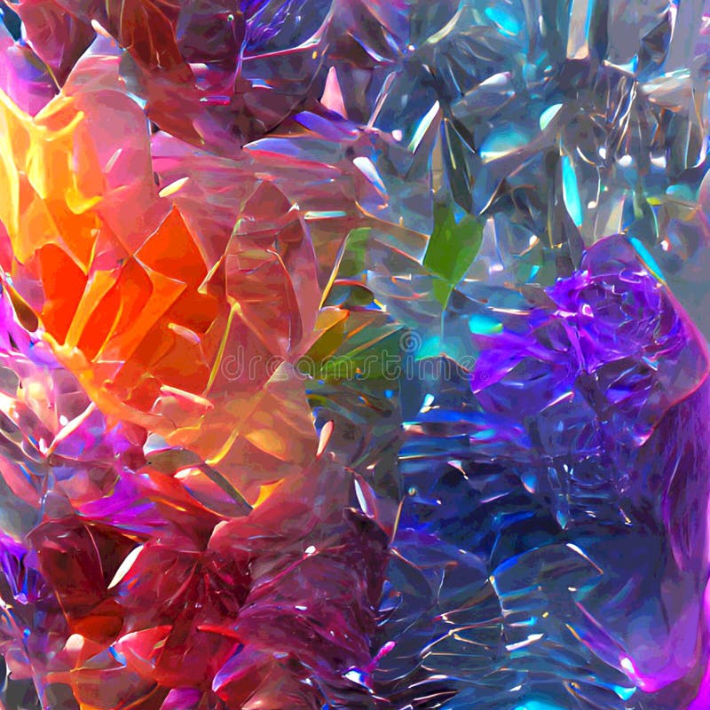 Shards of Blue Abstract Background. Bright Blue Crystals. Stock Photo ...