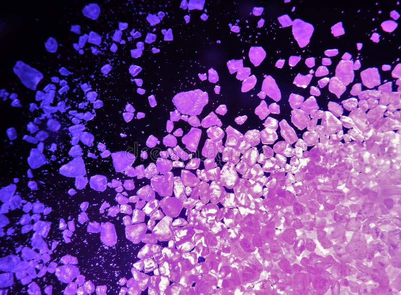 Shards of coarse salt stock image. Image of dark, crystals - 106487115