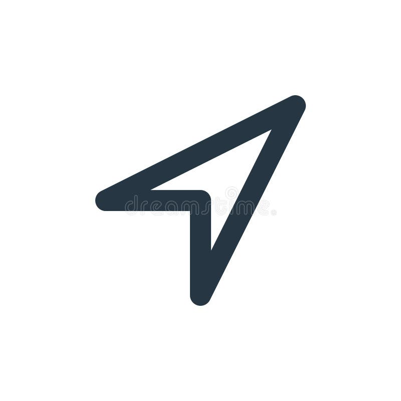 Share Arrow Icon Vector from User Interface Concept. Thin Line ...