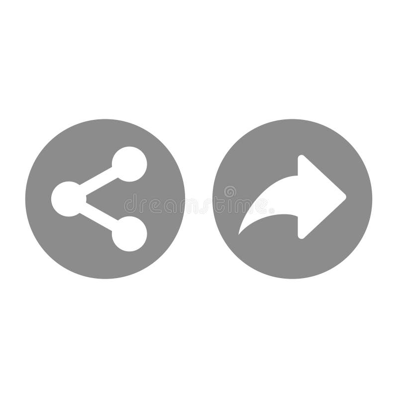 Circle Button Vector Isolated Stock Vector - Illustration of symbol ...