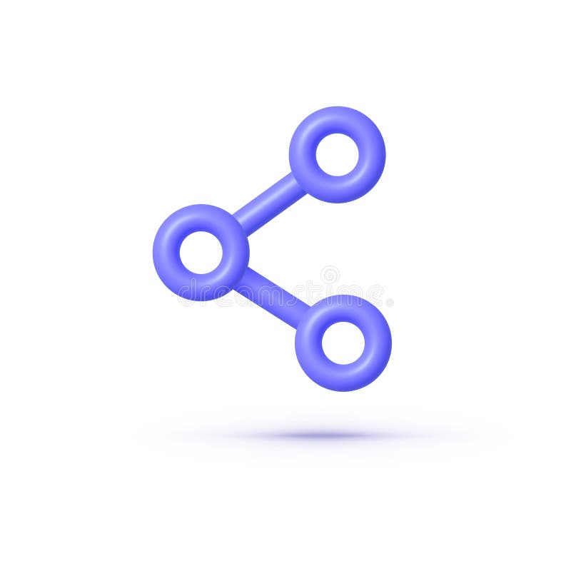 Share 3D, Great Design for Any Purposes. Social Media Network Stock ...
