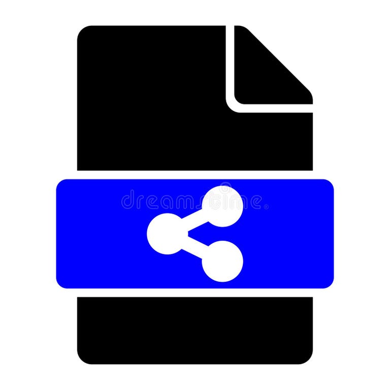 Share File Icon stock vector. Illustration of paper - 274593417