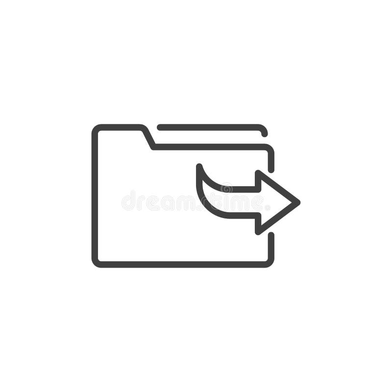 Share folder icon stock vector. Illustration of beautiful - 225349459