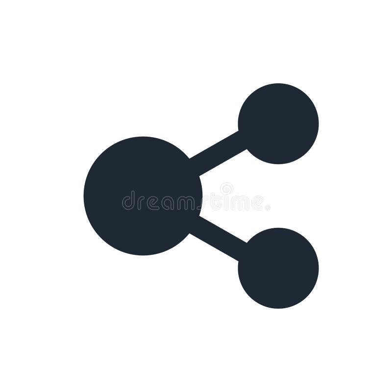 Share icon web pictogram stock vector. Illustration of global - 189116244