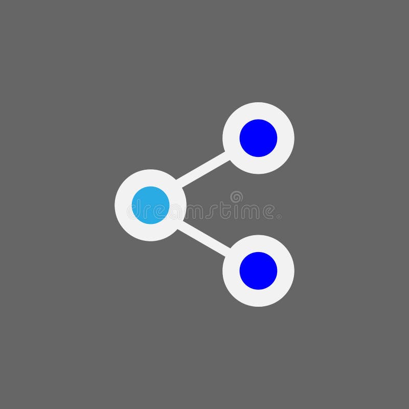 Share Icon. Forward Icon. Vector Illustration, Flat Design. Stock ...