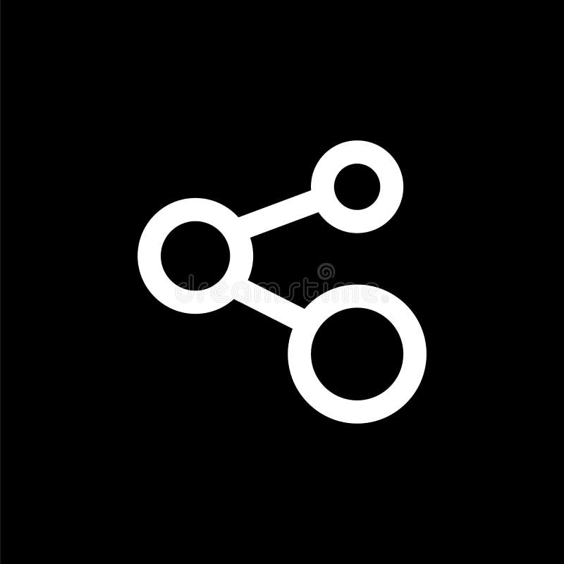 Share Icon for Simple Flat Style Ui Design Stock Vector - Illustration ...