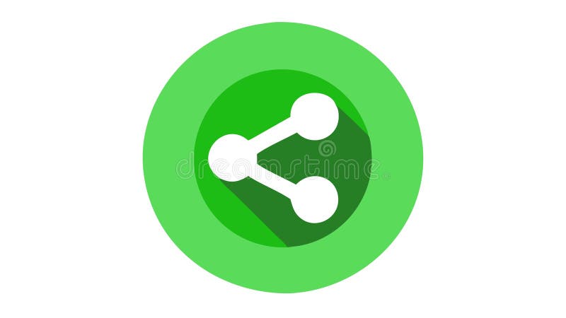 Share Icon for Social Media and Connectivity, Vector Design Generative ...