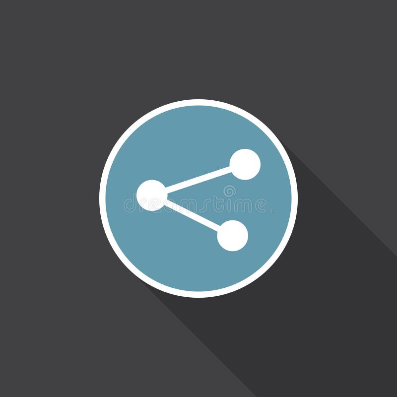 Share Icon Vector, Solid Illustration, Pictogram Isolated on Gray ...