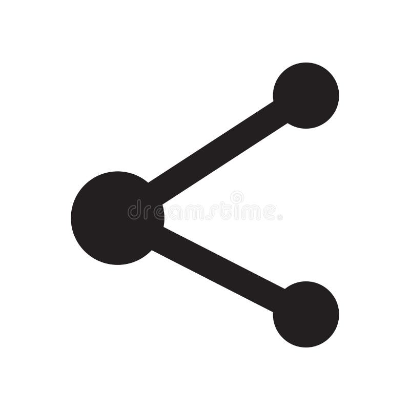 Share Icon Vector Sign And Symbol Isolated On White Background, Share ...