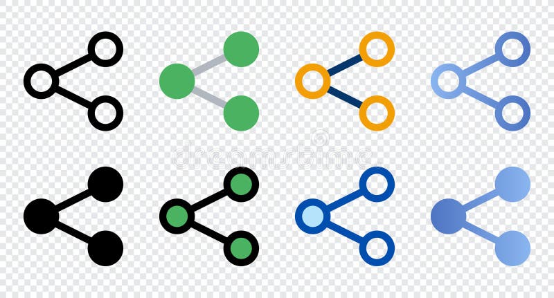 Share Icons in Different Style. Share Icons. Different Style Icons Set ...