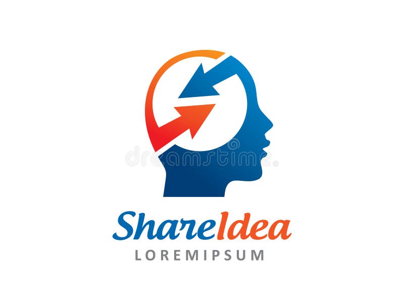 Share Idea Logo Symbol or Icon Template Stock Vector - Illustration of ...