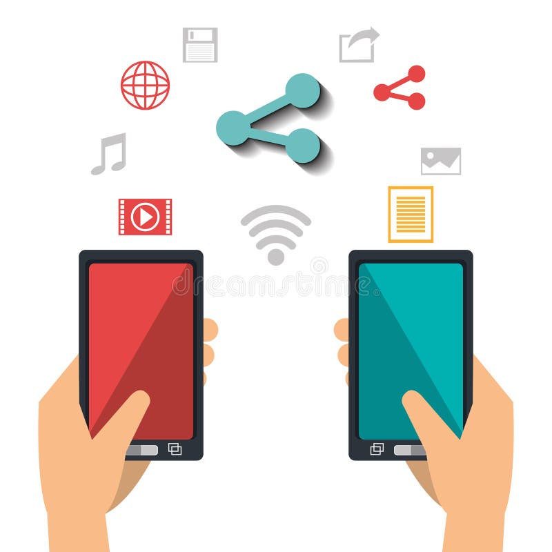 Share Internet Entertainment Stock Illustration - Illustration of blog ...