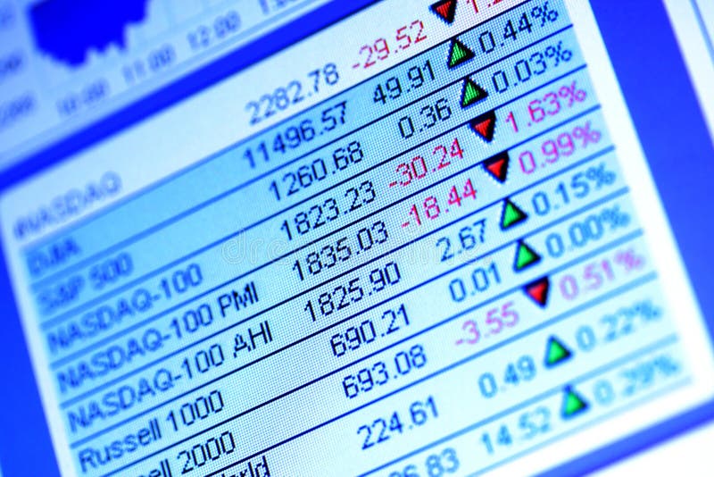 Share market data stock image. Image of finance, note - 6631881