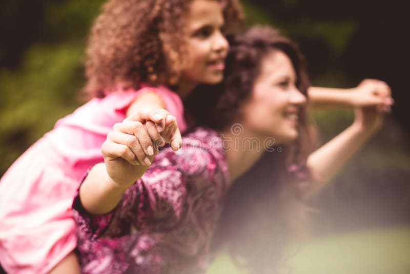 We Share the Perfect Day for Fun Stock Image - Image of ethnicity ...